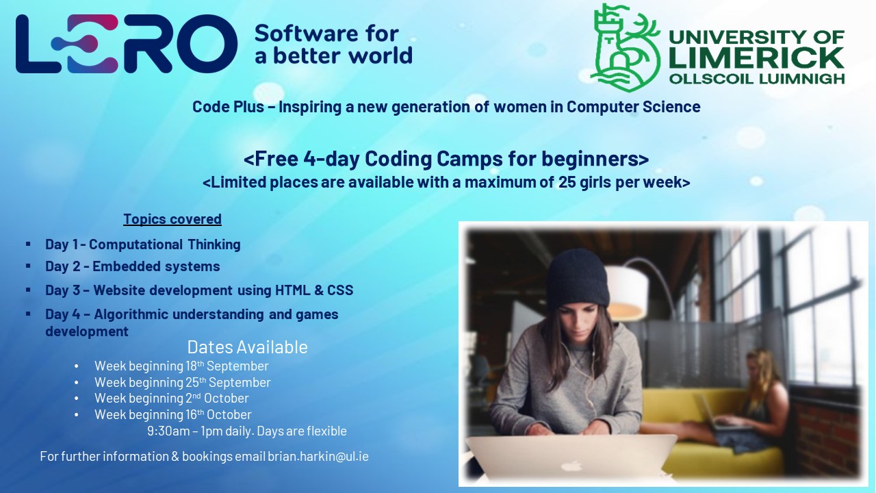 Event : Code Plus Inspiring a new generation of women in Computer ...